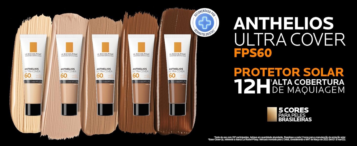 Protetor Solar La Roche-Posay Ultra Cover com Cor e FPS60